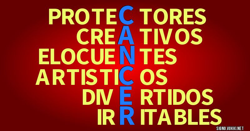 Cancer - El significado de tu signo