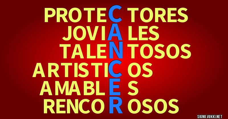 Cancer - El significado de tu signo